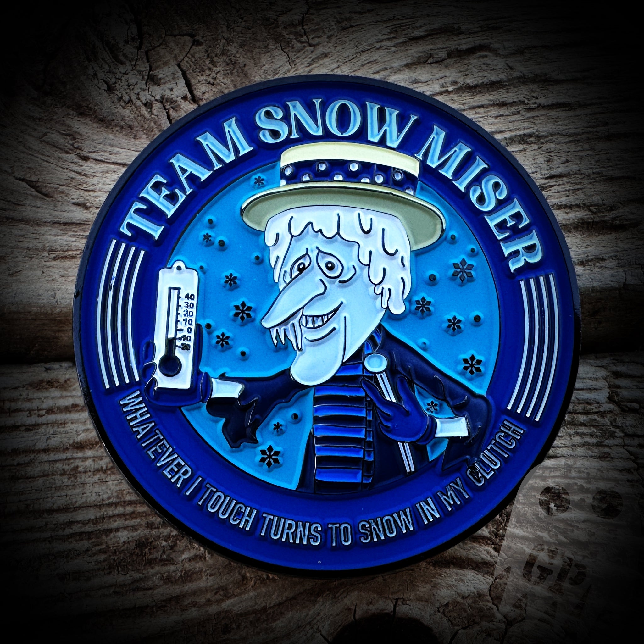TEAM TEAM Heat Miser / TEAM Snow Miser Coin – GHOST PATCH