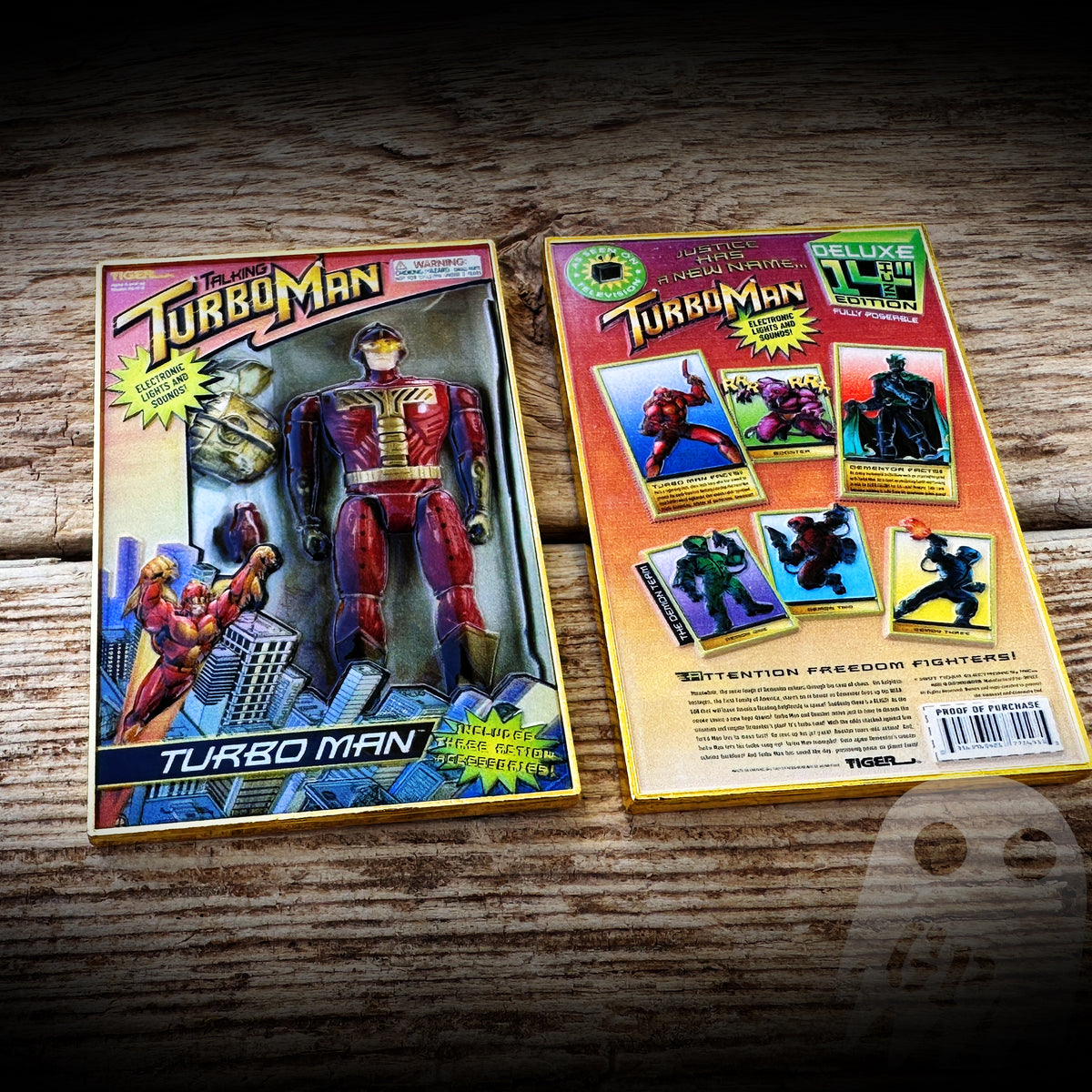 TurboMan Action Figure Box Coin - Jingle All the Way – GHOST PATCH