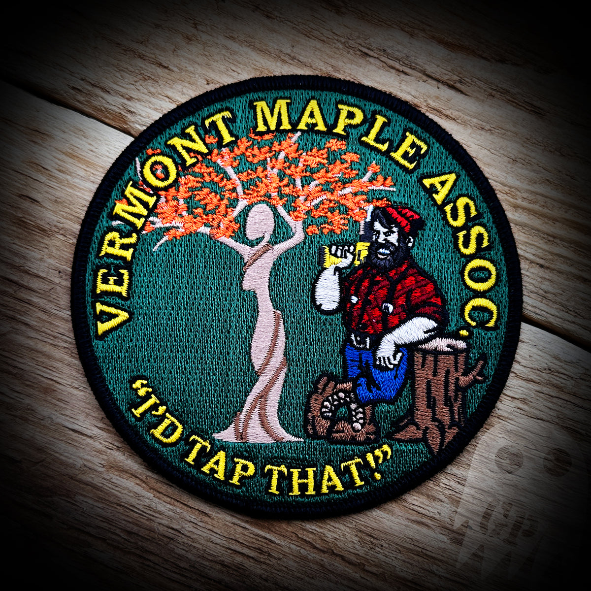 Vermont Maple Association "I'd Tap That" Patch – GHOST PATCH