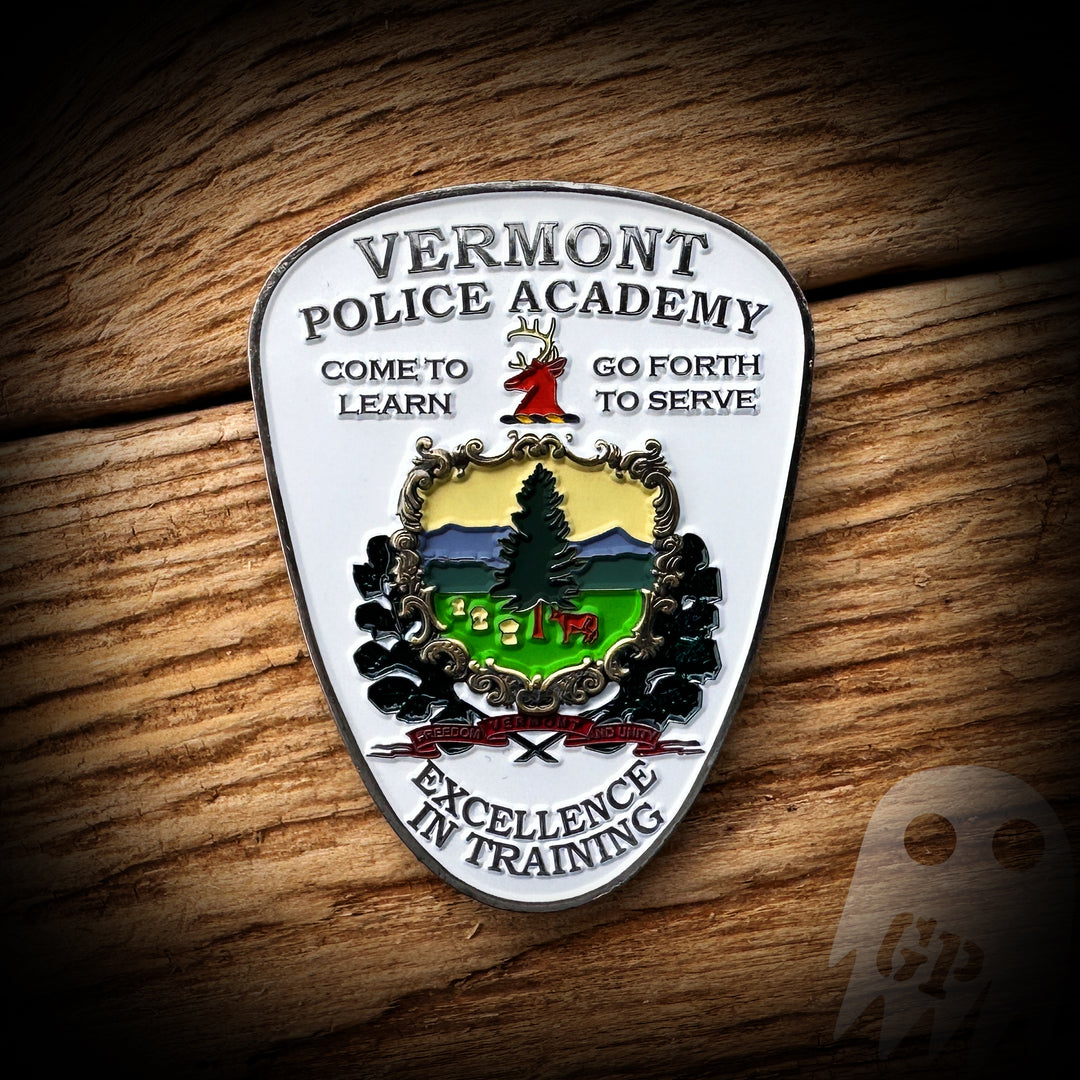 Vermont Police Academy Coin - 115th Class - authentic – GHOST PATCH