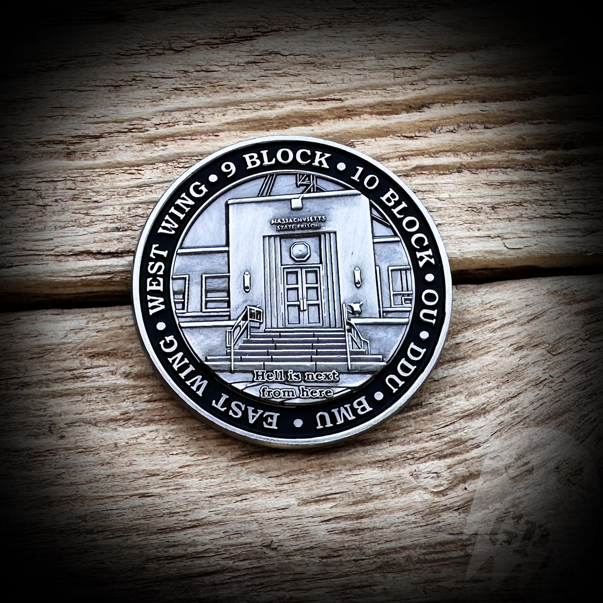 Walpole State Price / MCI Cedar Juncion Challenge Coin – GHOST PATCH