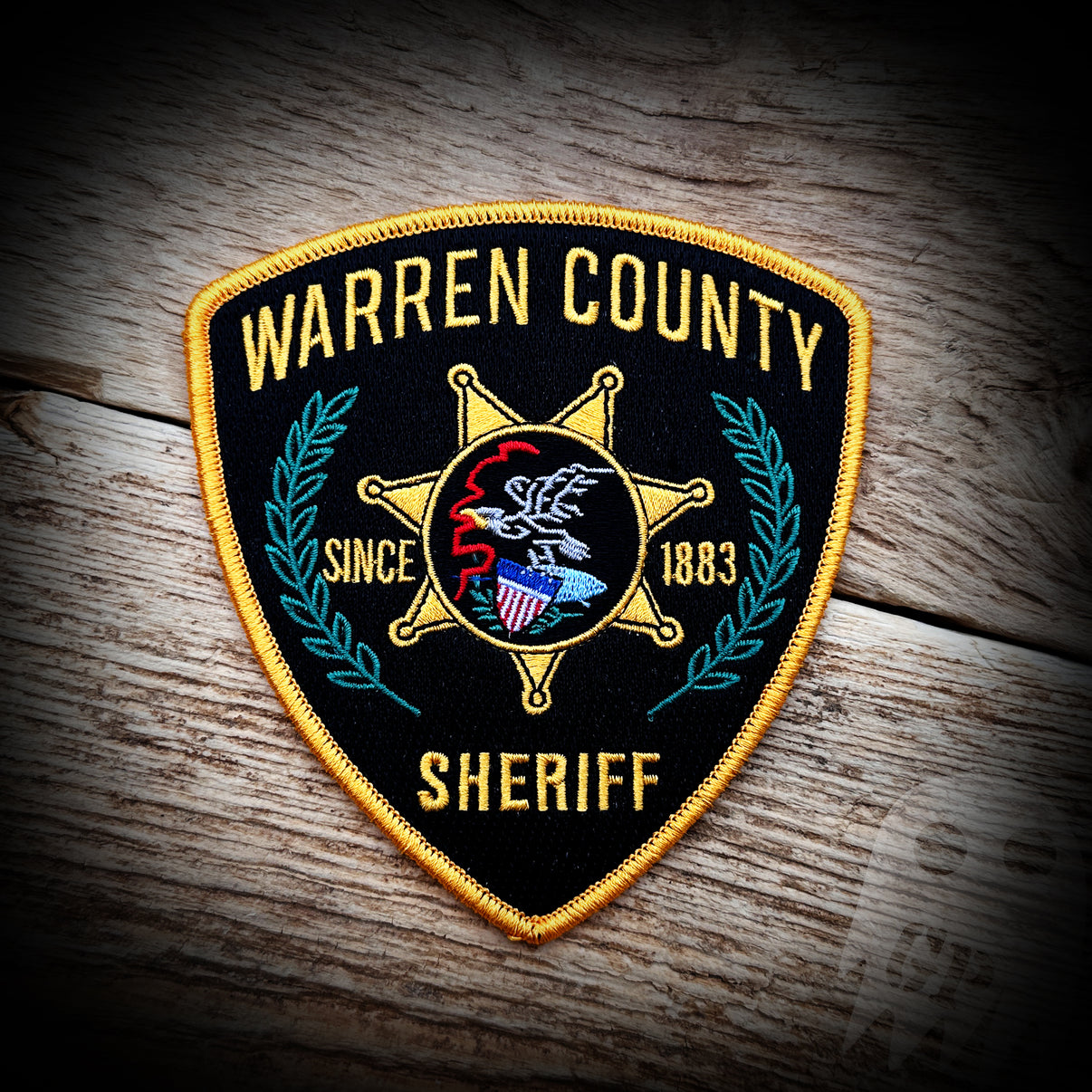 #82 - Warren County Sheriff Replica Patch - Halloween movie – GHOST PATCH