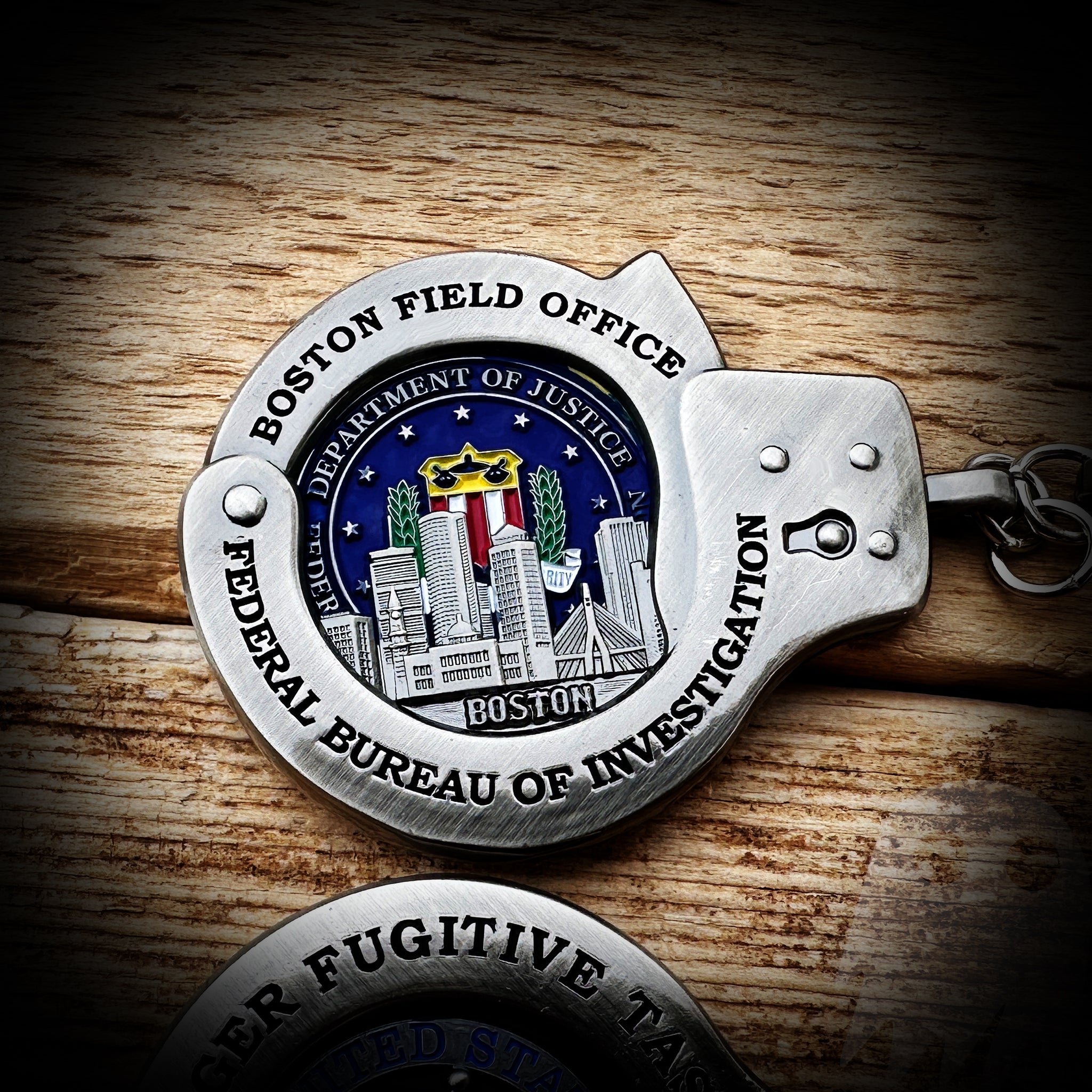 Notorious Whitey Bulger Fugitive Task Force Challenge Coin – GHOST PATCH