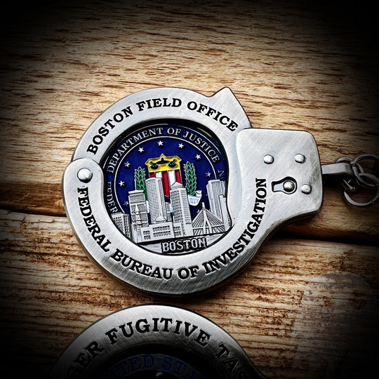 Notorious Whitey Bulger Fugitive Task Force Challenge Coin – GHOST PATCH
