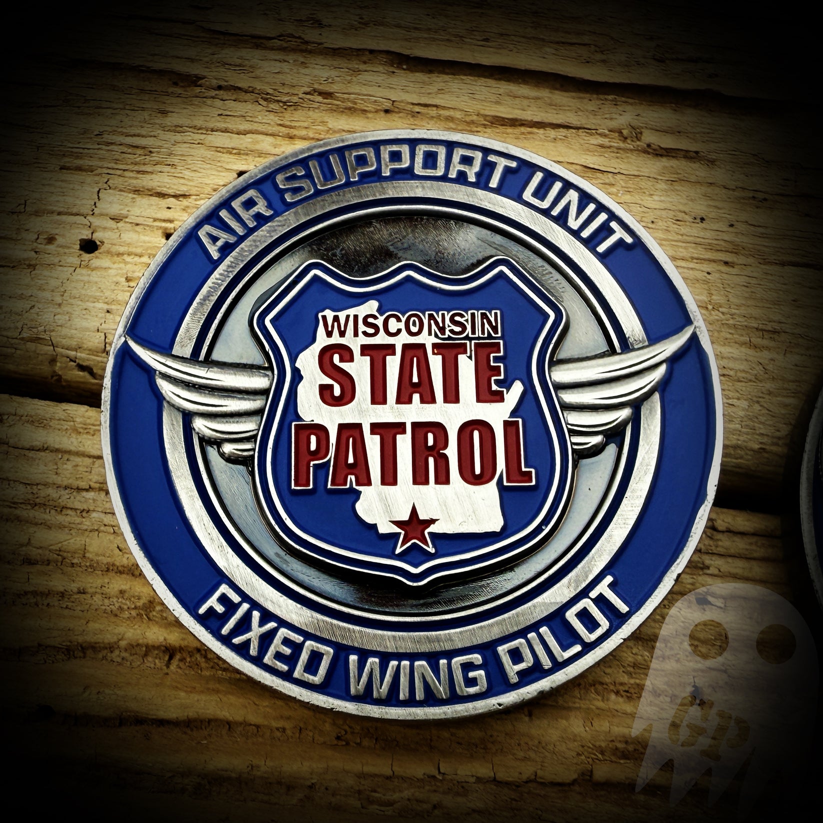 Wisconsin State Patrol - Air Support Unit Coin – GHOST PATCH