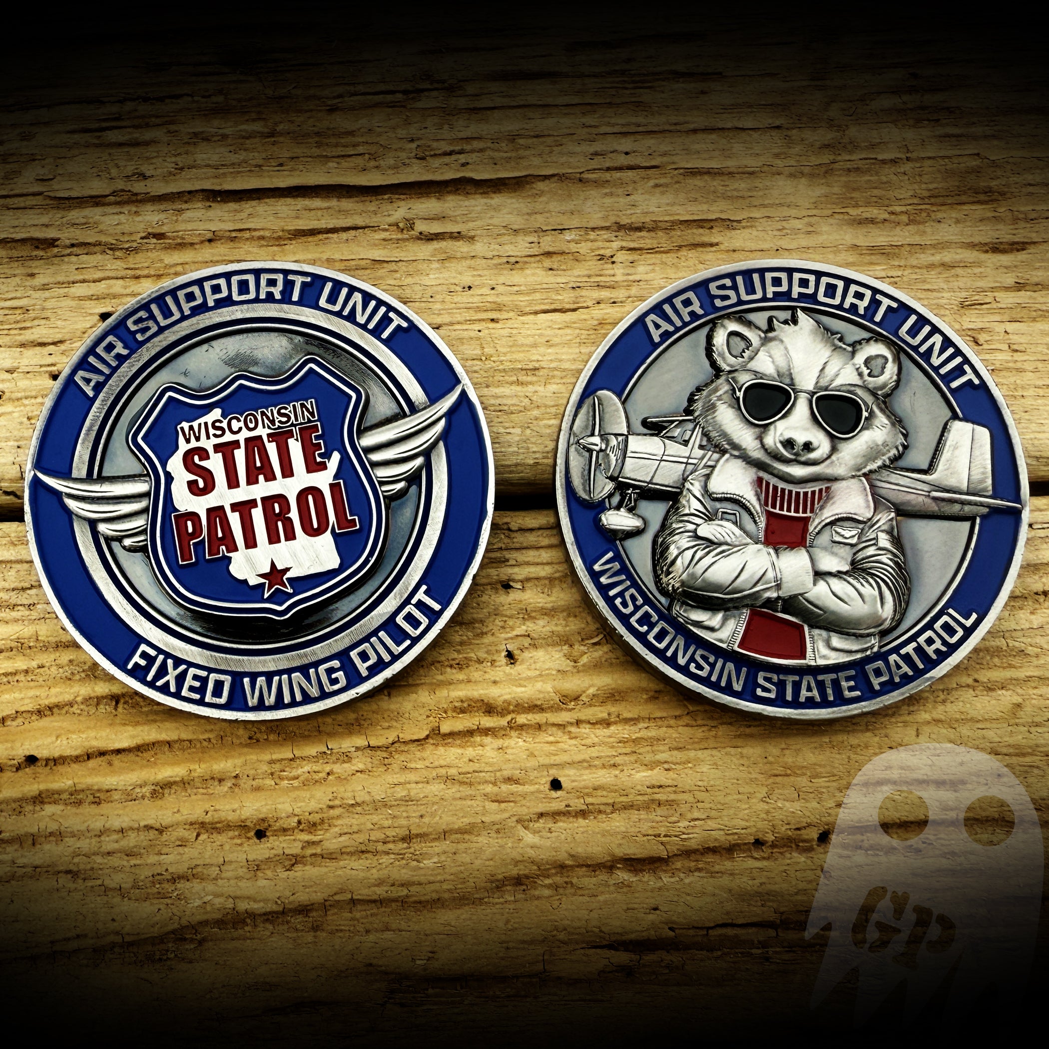 Wisconsin State Patrol - Air Support Unit Coin – GHOST PATCH