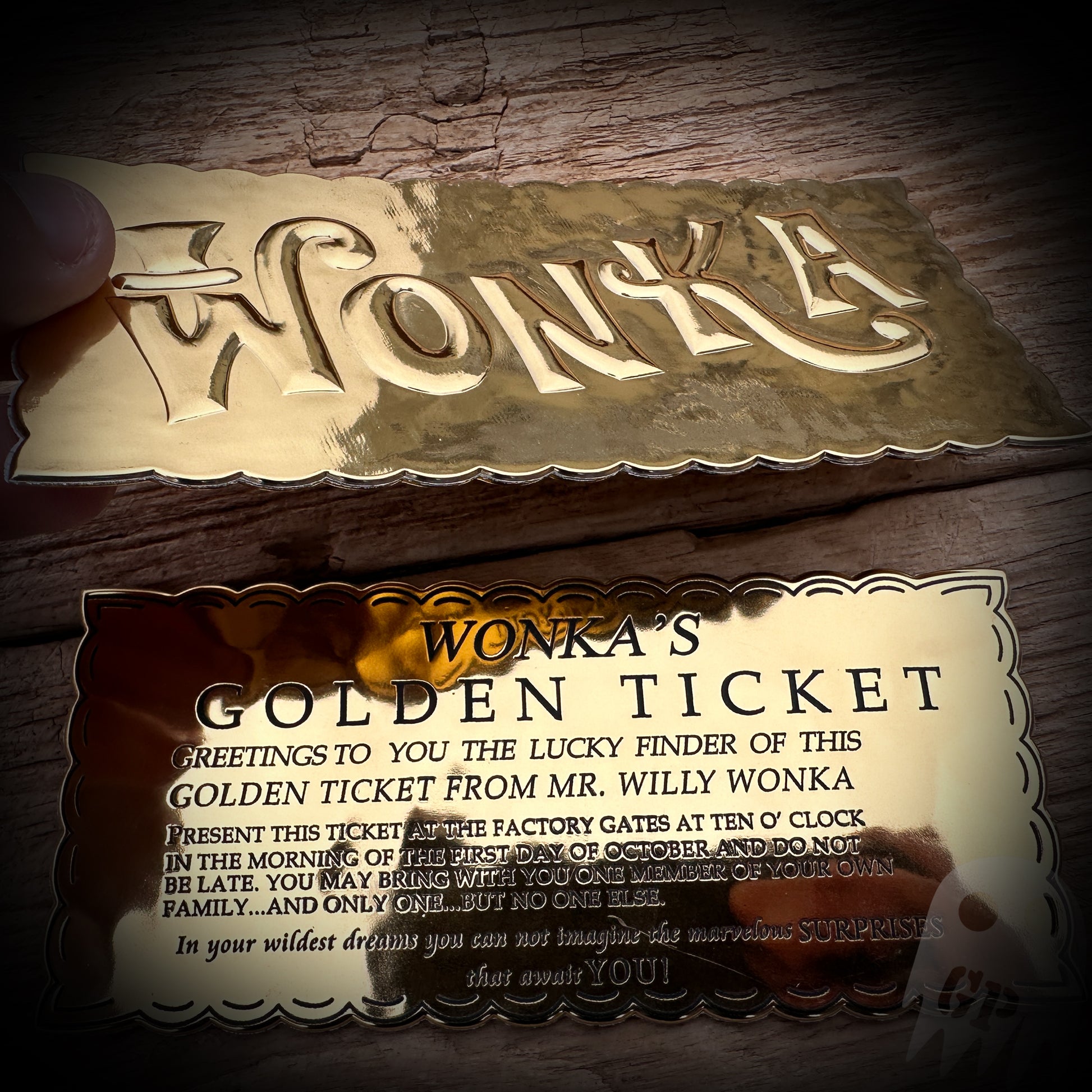 1971 Golden Ticket - Willy Wonka & the Chocolate Factory – GHOST PATCH