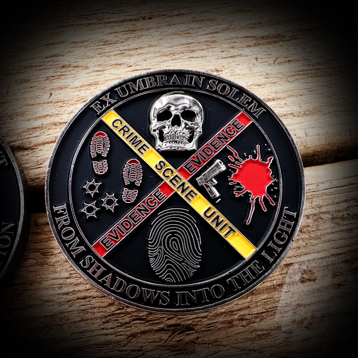 Worcester, MA PD Forensic Services Coin – GHOST PATCH