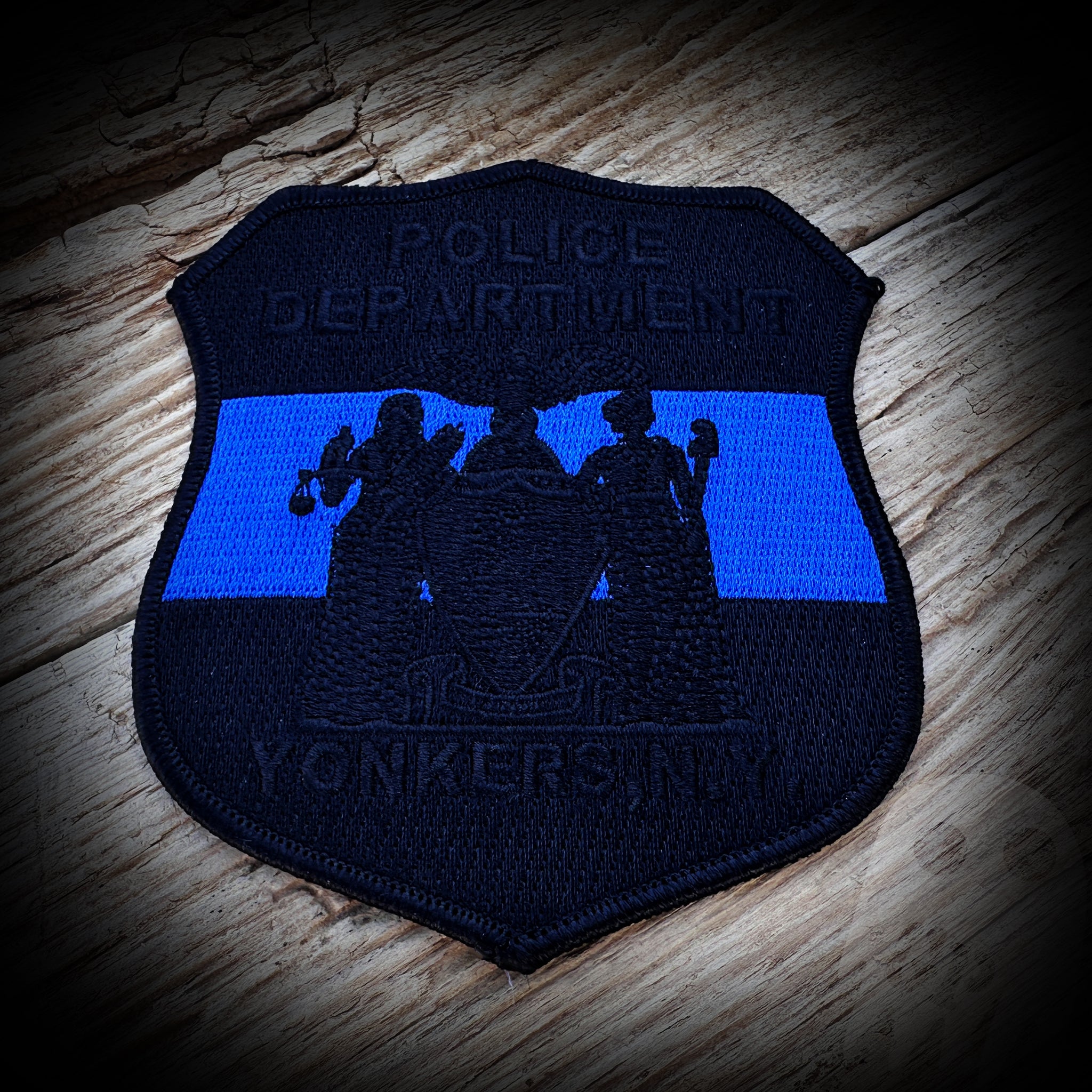 Thin Blue Line - Yonkers, NY Police Memorial Patch – GHOST PATCH
