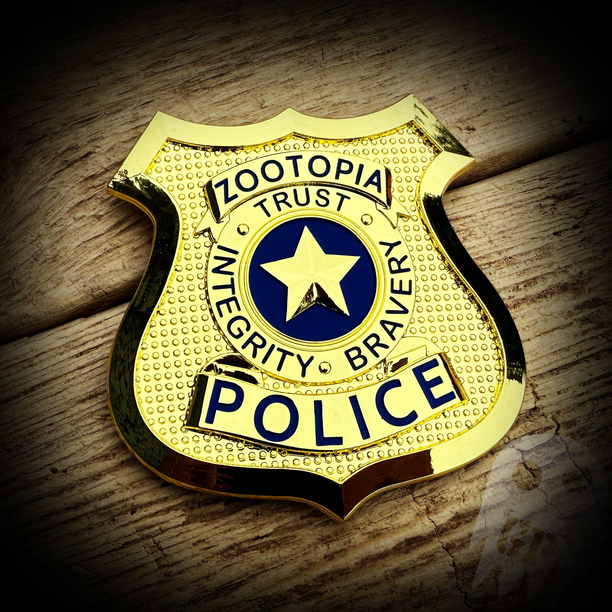 Zootopia - Zootopia PD Metal Badge – GHOST PATCH