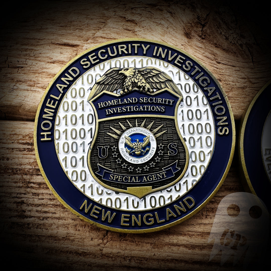 Cyber Crime - Boston HSI Cyber Crime Group Coin – GHOST PATCH
