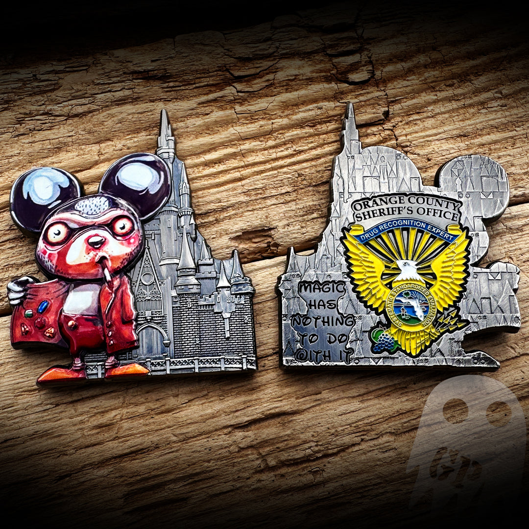 Magic Kingdom DRE - Orange County Sheriff's Office, FL DRE Coin – GHOST ...