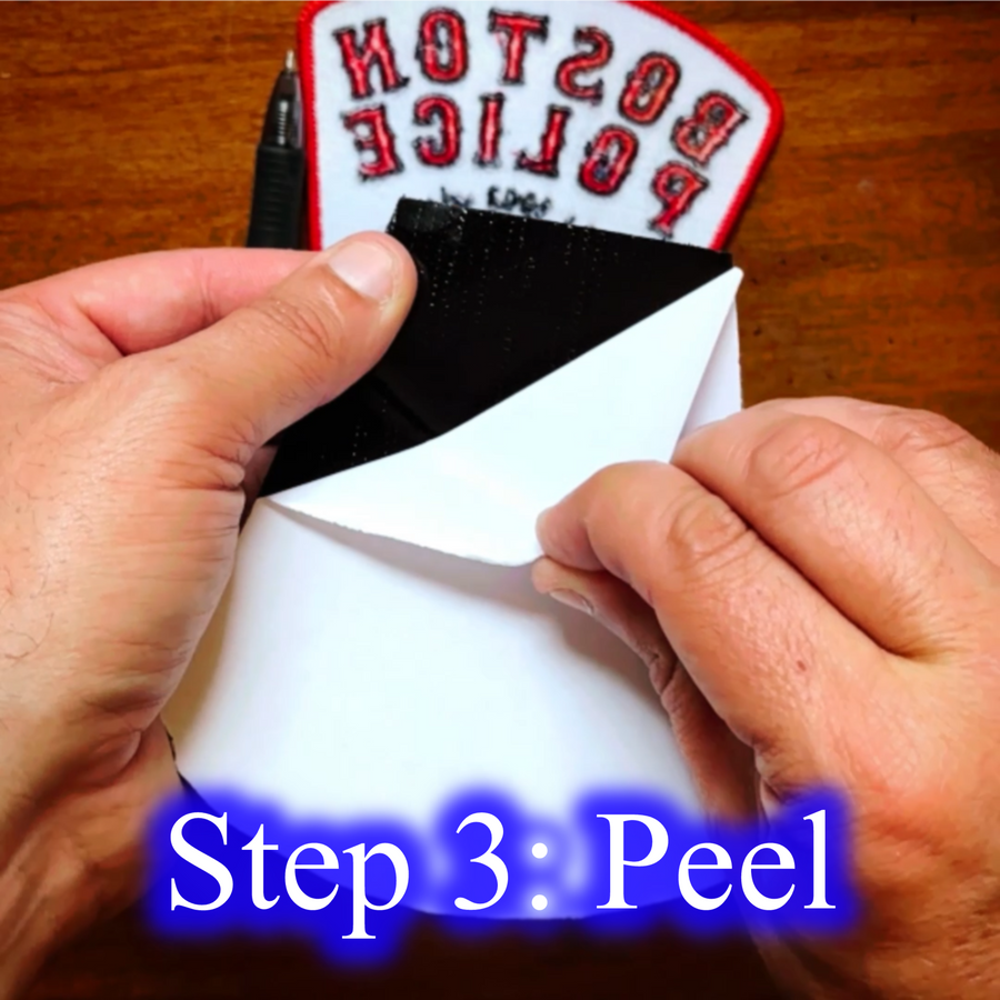 Velcro Back Five Pack - Make any patch Velcro backed – GHOST PATCH