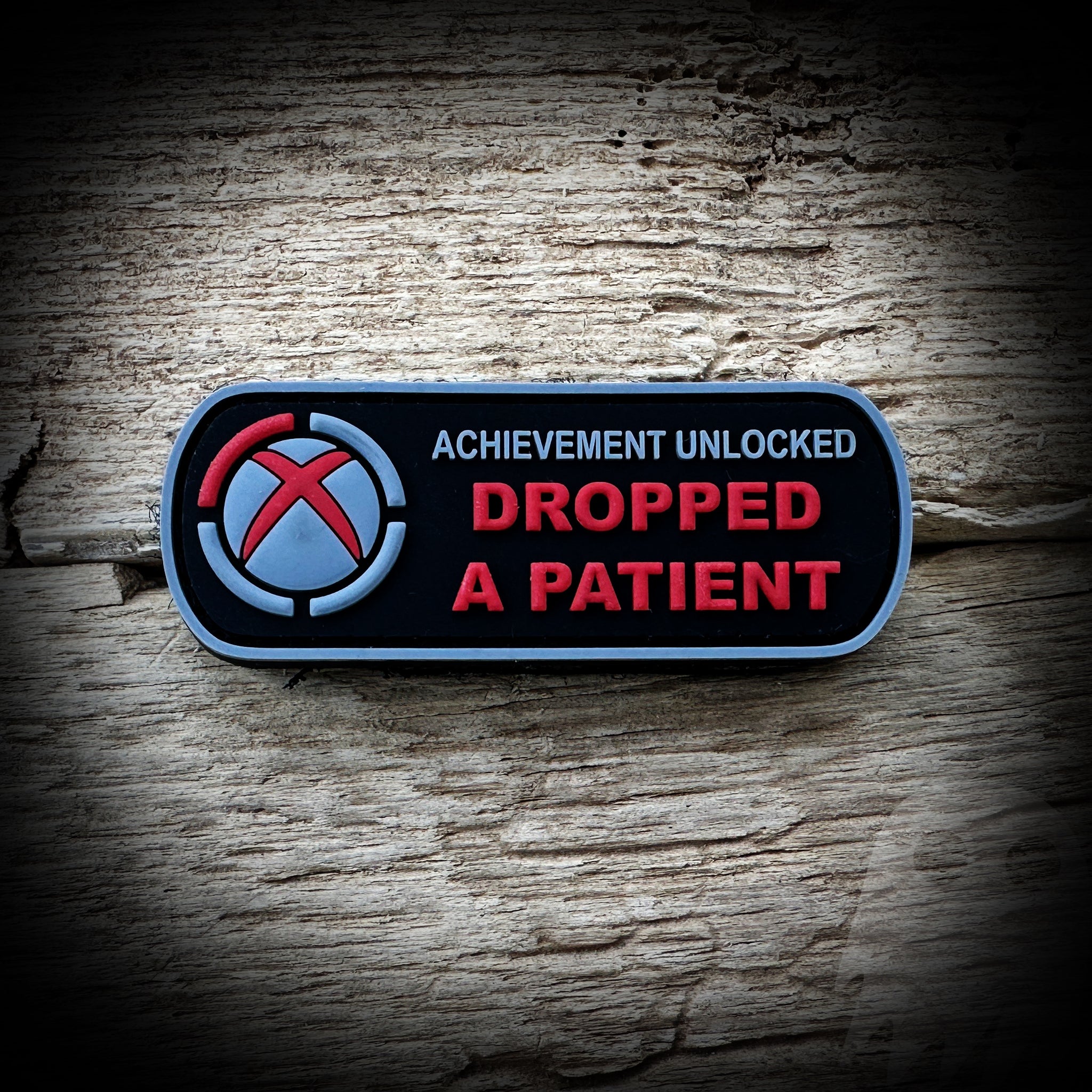 DROPPED A PATIENT - PMPM Achievement PVC PATCH – GHOST PATCH