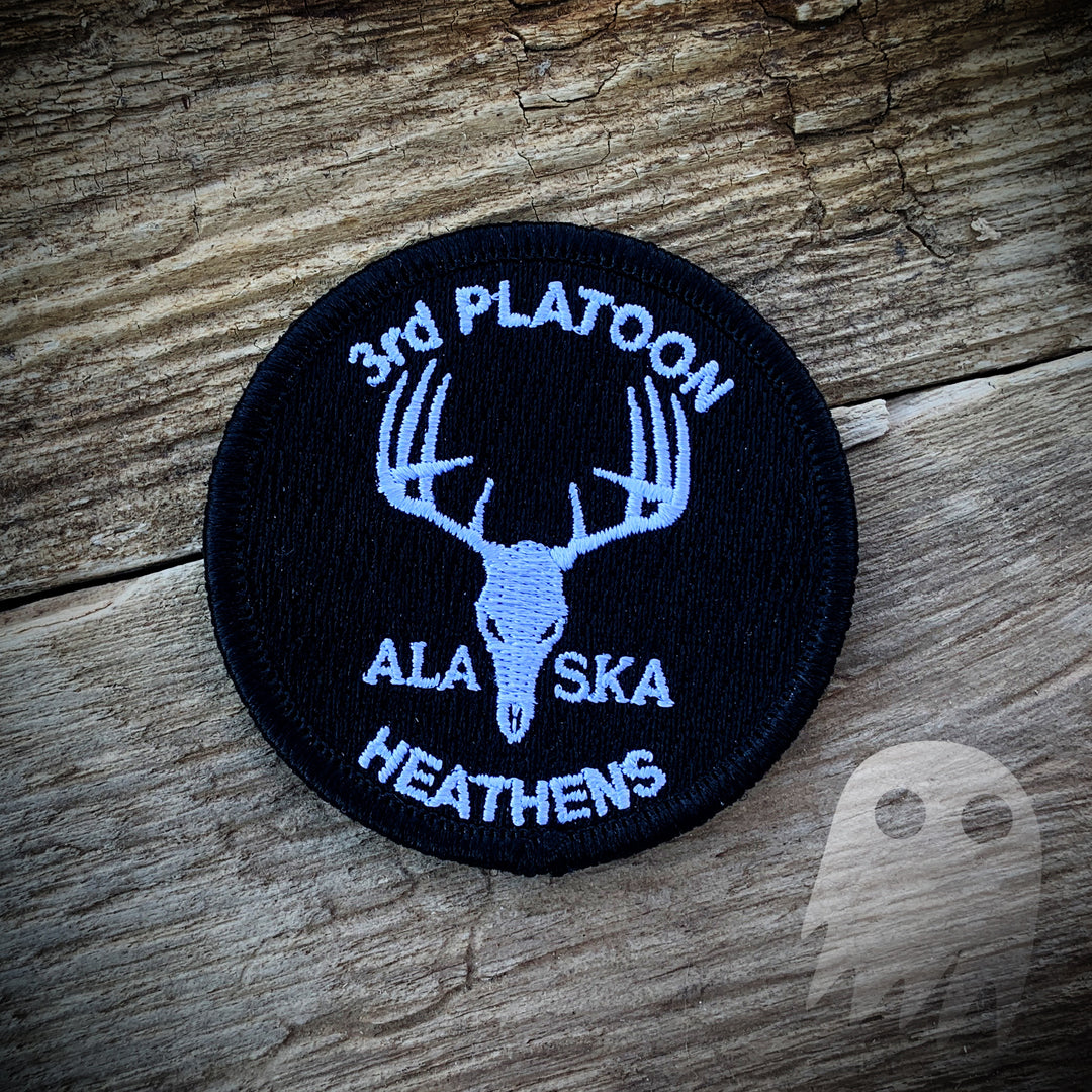 Authentic US Army 1-24IN BN Fairbanks 3rd Platoon moral patch ARMY ...