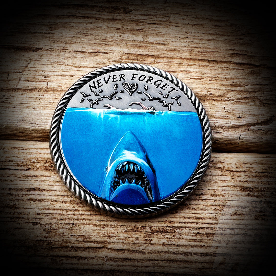 COIN - Amity Police Department Memorial Coin - Jaws – GHOST PATCH