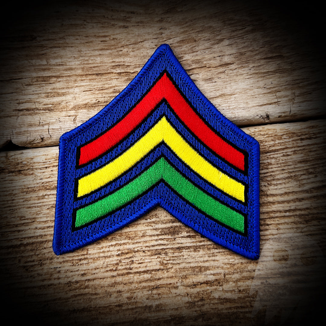 Autism Awareness Sergeant Chevrons – GHOST PATCH