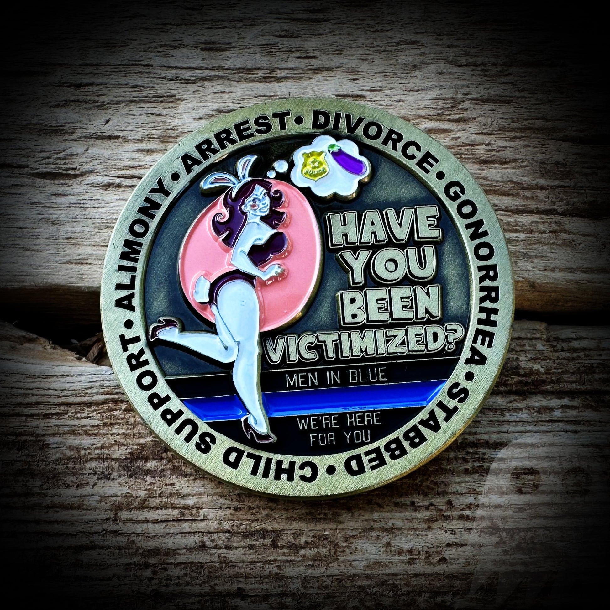 Badge Bunny Attorney Coin – GHOST PATCH