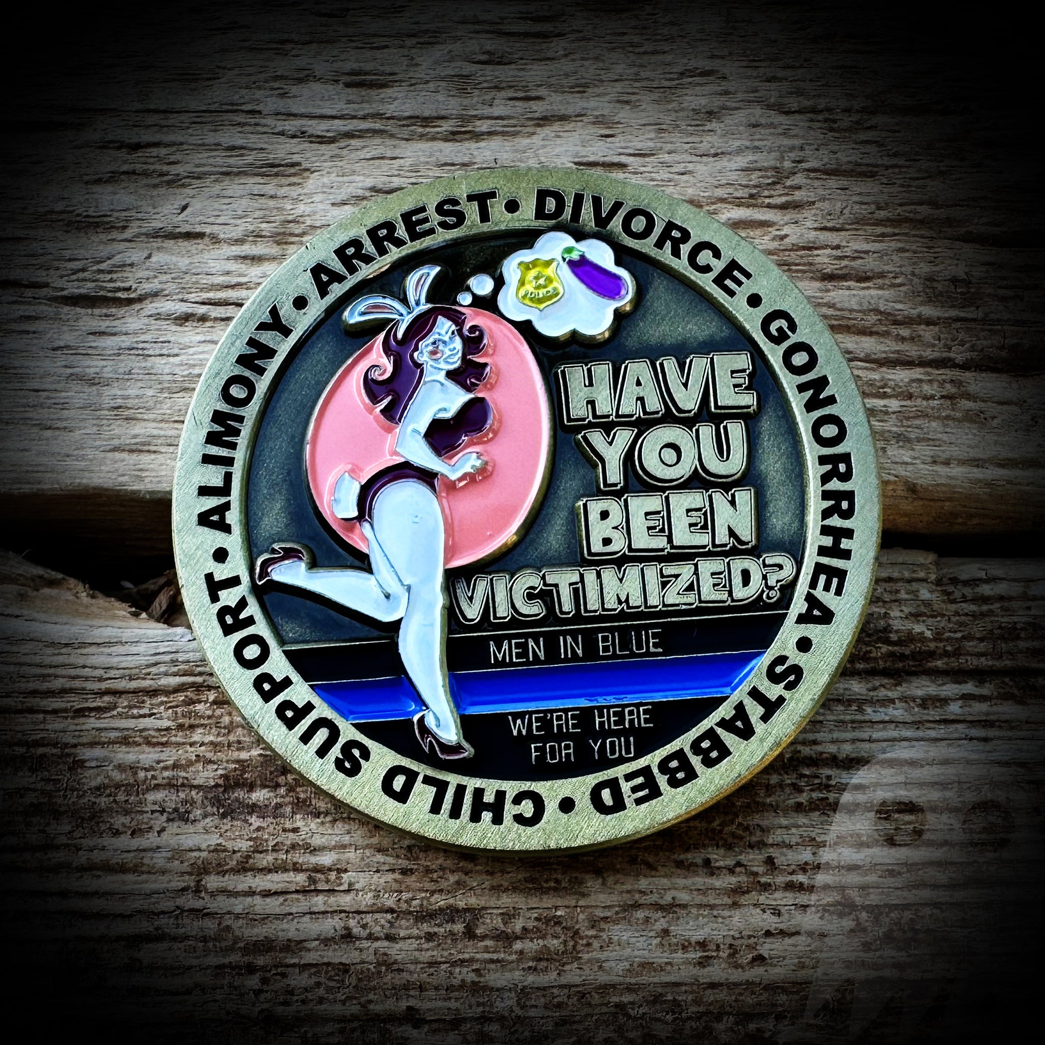 Badge Bunny Attorney Coin – GHOST PATCH