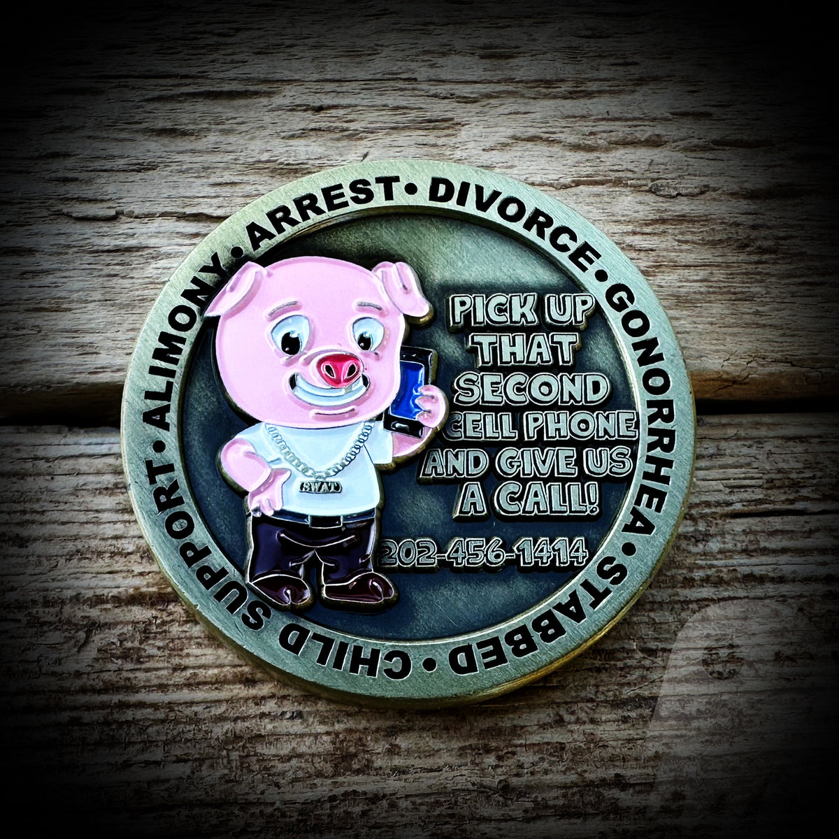 Badge Bunny Attorney Coin – GHOST PATCH