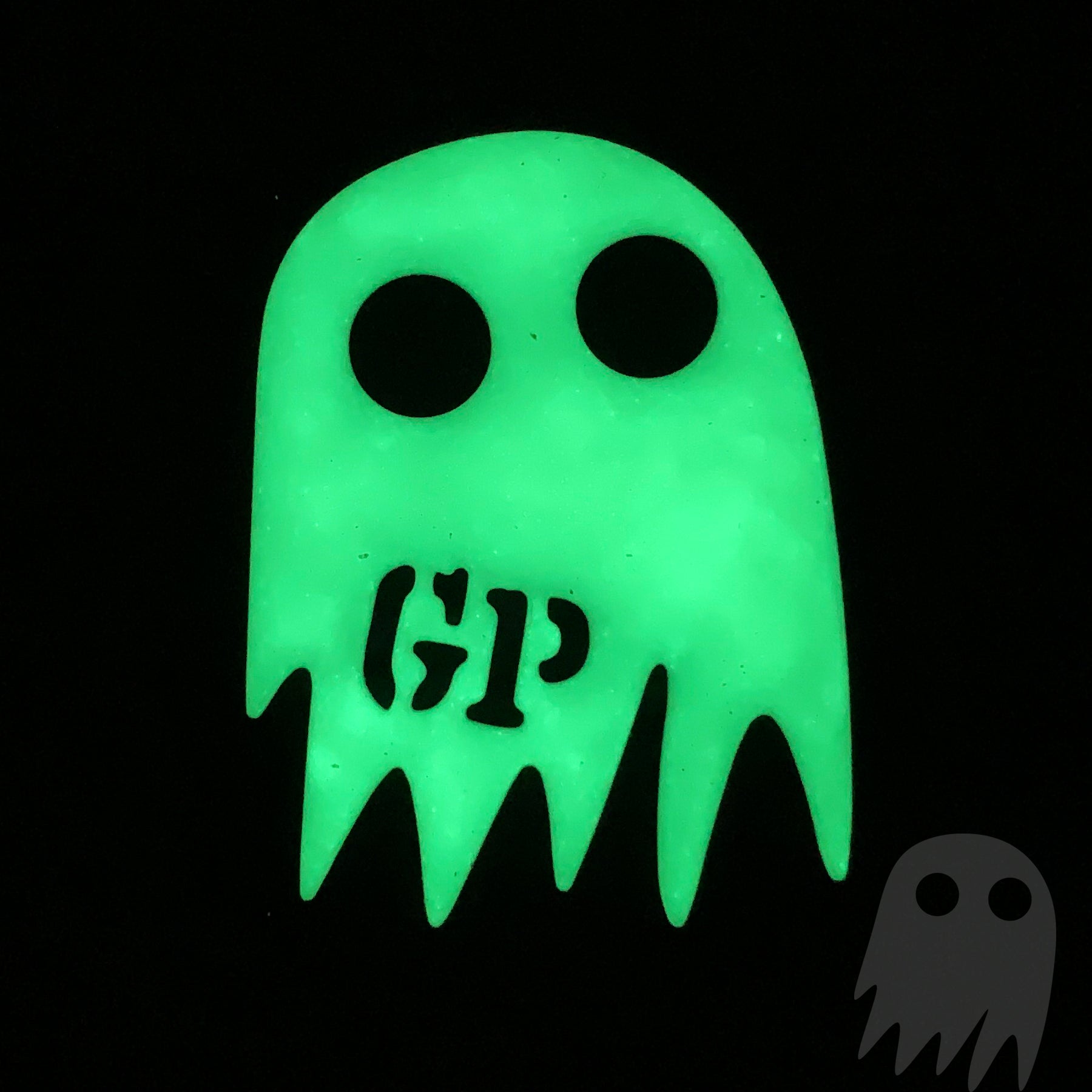 Boomer 3D PVC Ranger Eye GLOW IN THE DARK – GHOST PATCH