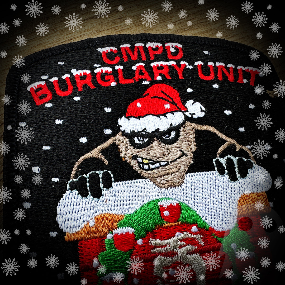 Charlotte - Mecklenburg, NC PD Burglary Unit 2022 Christmas Patch - LI ...