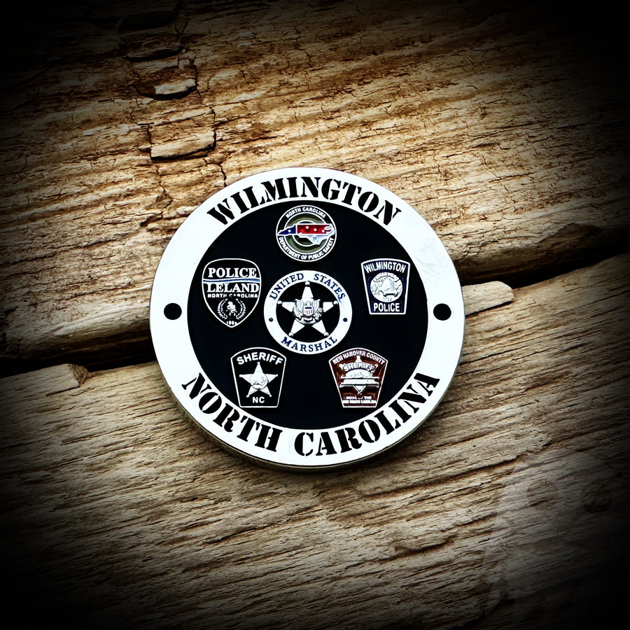 US Marshals Carolinas Regional Fugitive Task Force Challenge Coin - Au ...