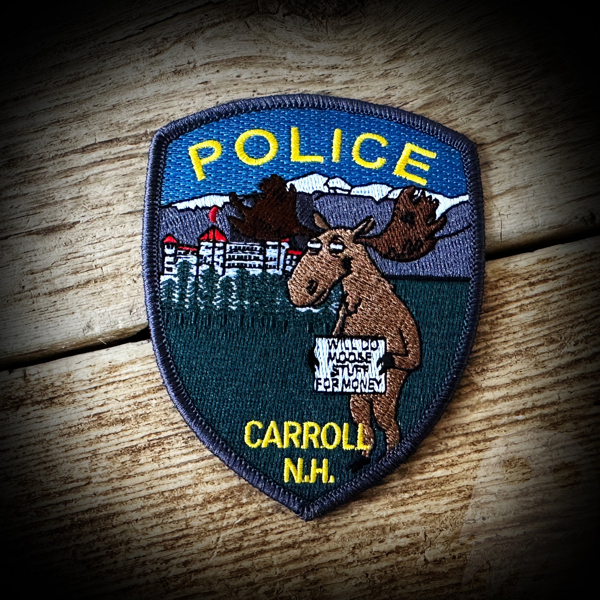 Carroll, NH PD Tourism Patch - Authentic – GHOST PATCH