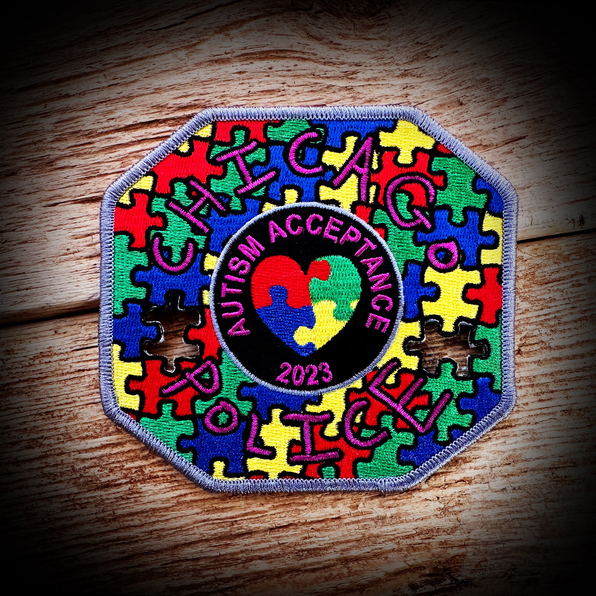 2023 Puzzle Cut Out - Chicago, IL PD - Autism Fundraiser – GHOST PATCH