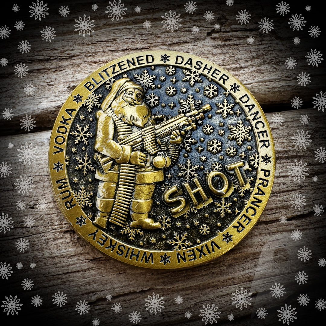 Christmas Drink Decision Coin – GHOST PATCH