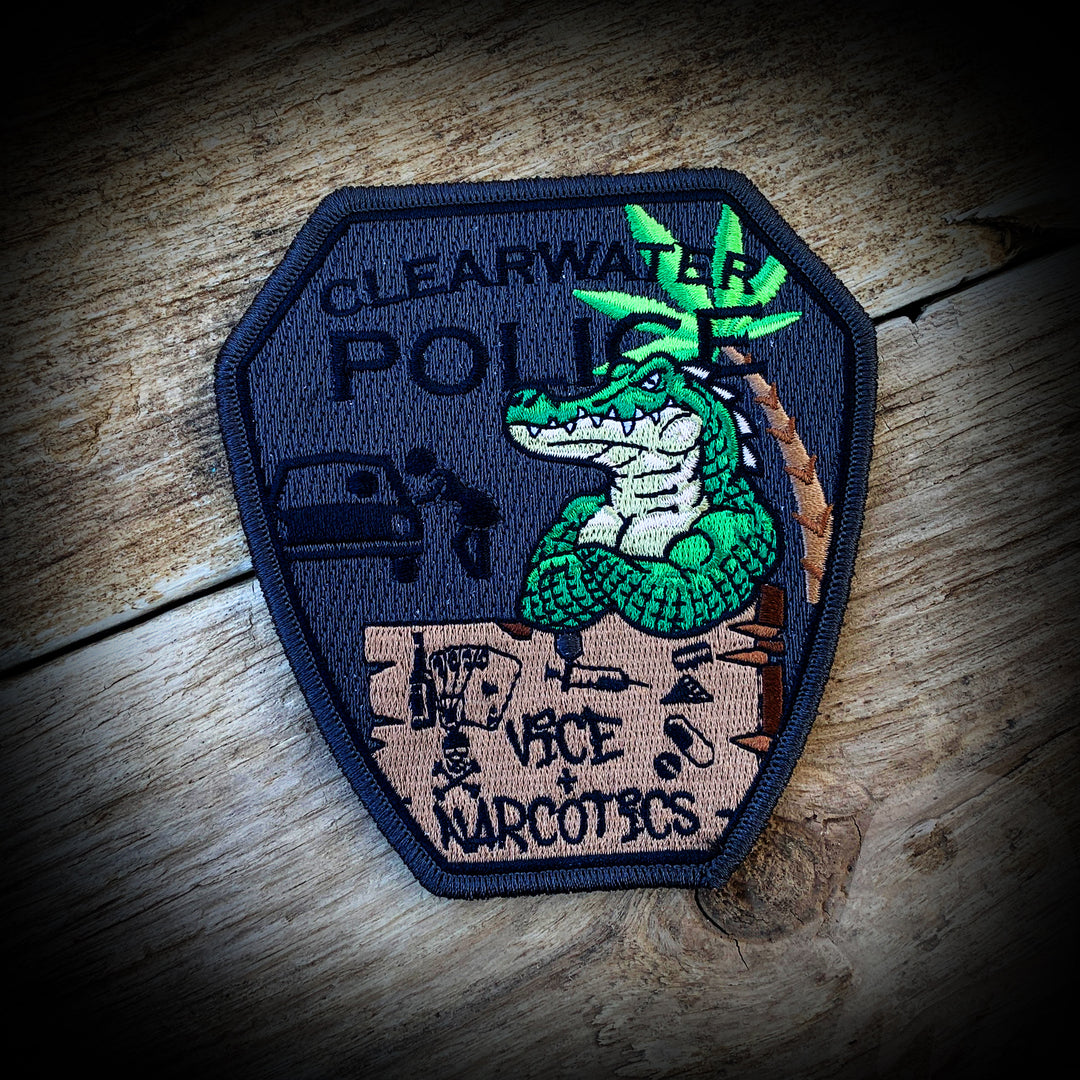 Clearwater FL PD Vice and Narcotics Unit - Authentic – GHOST PATCH
