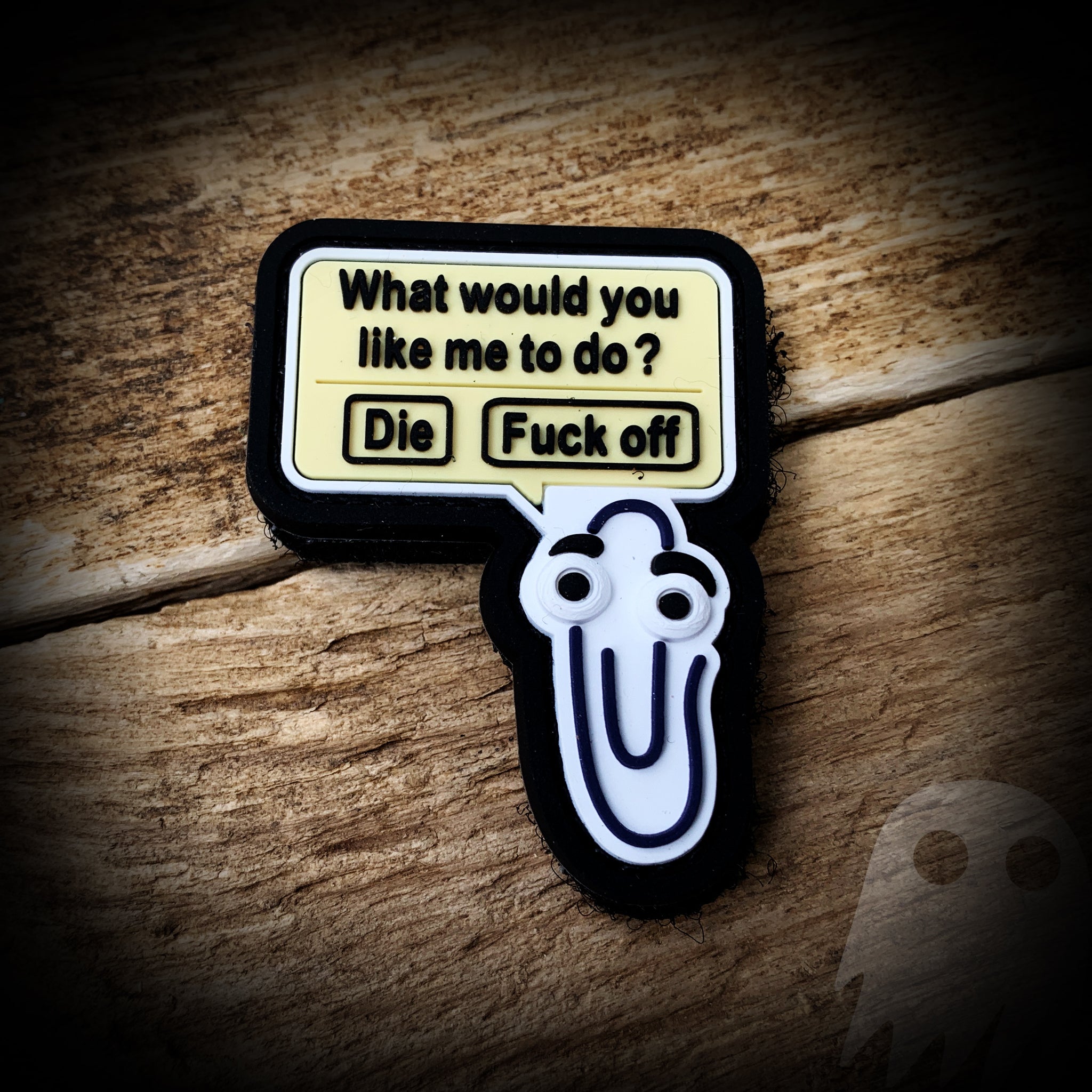 Clippy The Magical A-hole PVC – GHOST PATCH