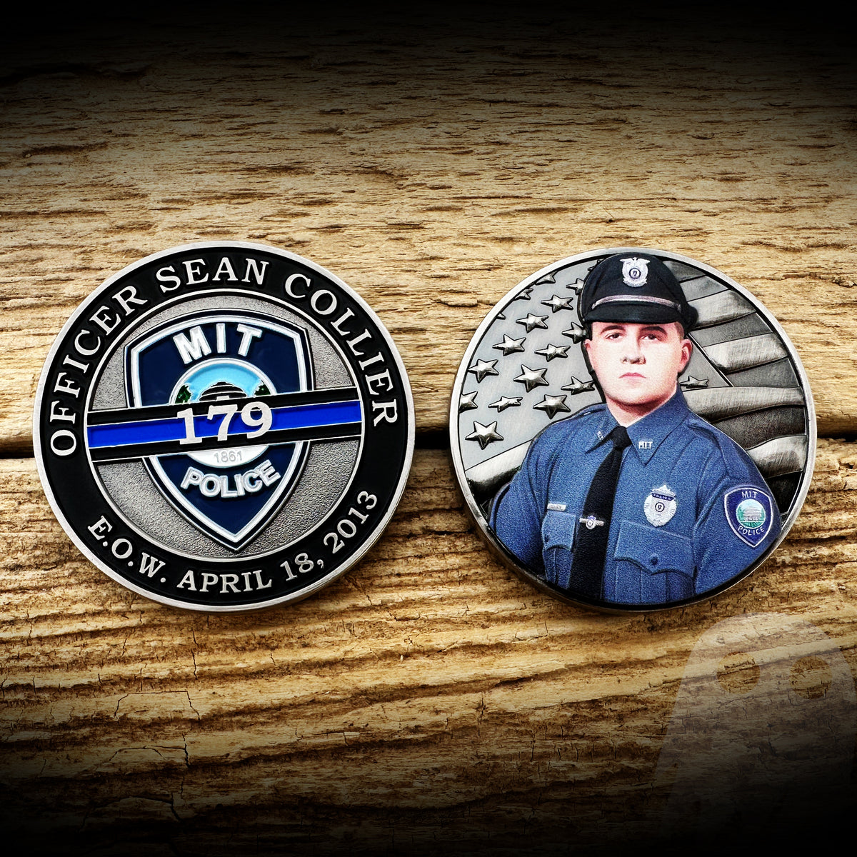 Officer Sean Collier Memorial Coin - Fundraiser – GHOST PATCH