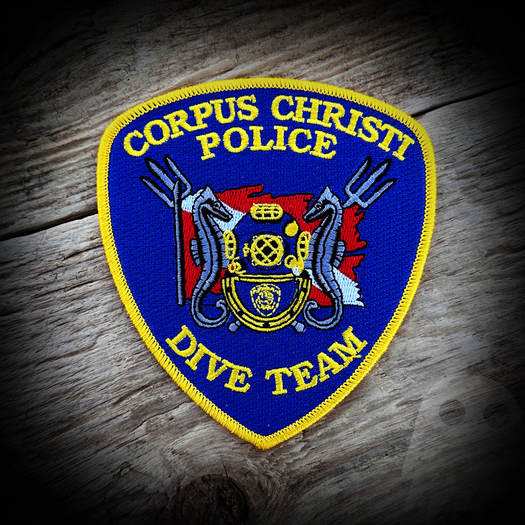 Corpus Christi, TX PD Dive Team Patch - Authentic – GHOST PATCH