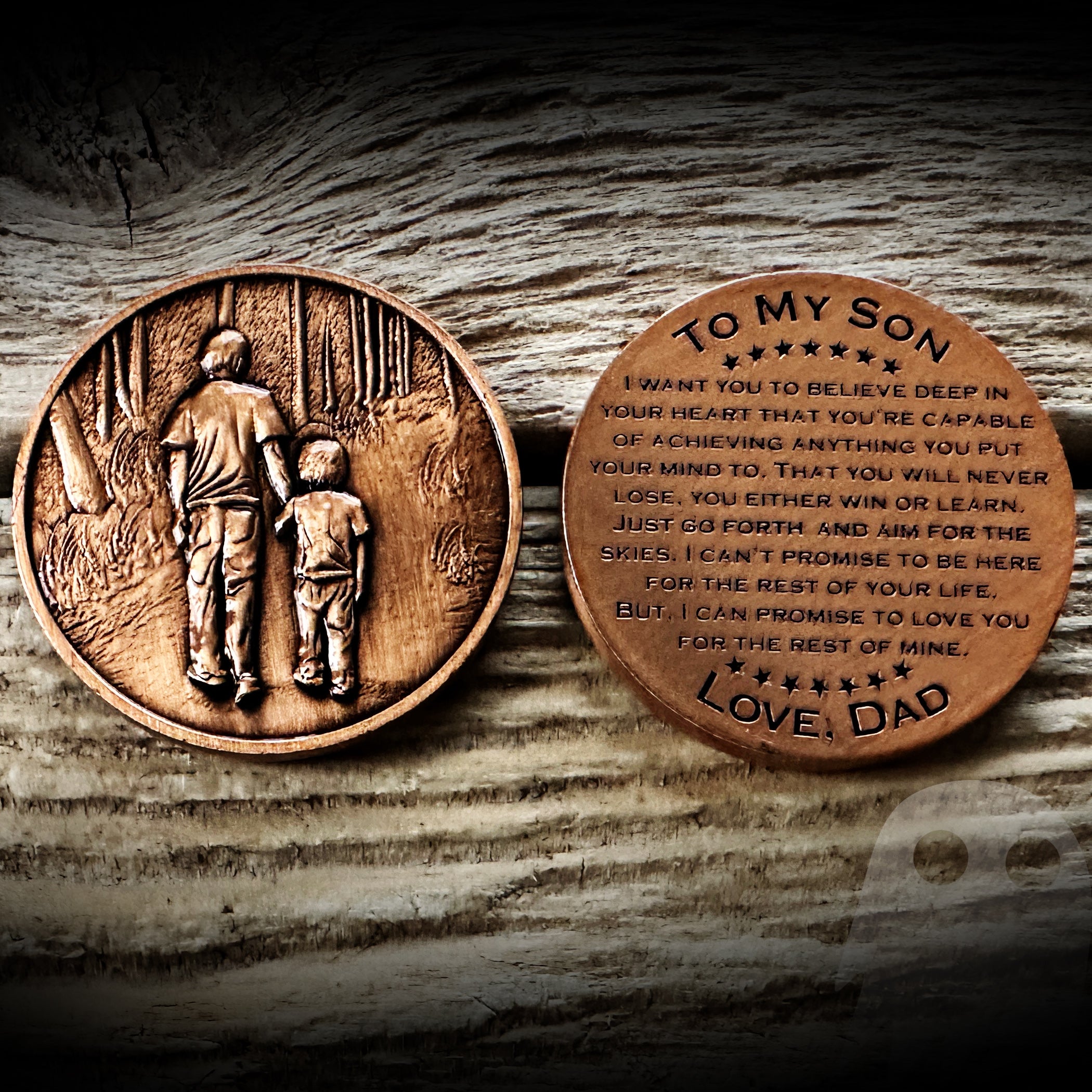 Father Son Coin - Copper – GHOST PATCH