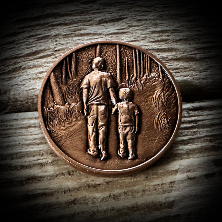 Father Son Coin - Copper – GHOST PATCH