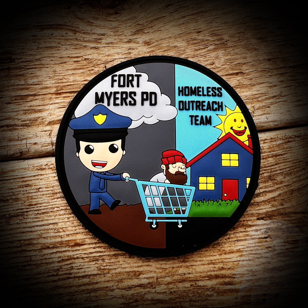 Fort Myers, FL PD Homeless Outreach Team PVC - Authentic – GHOST PATCH
