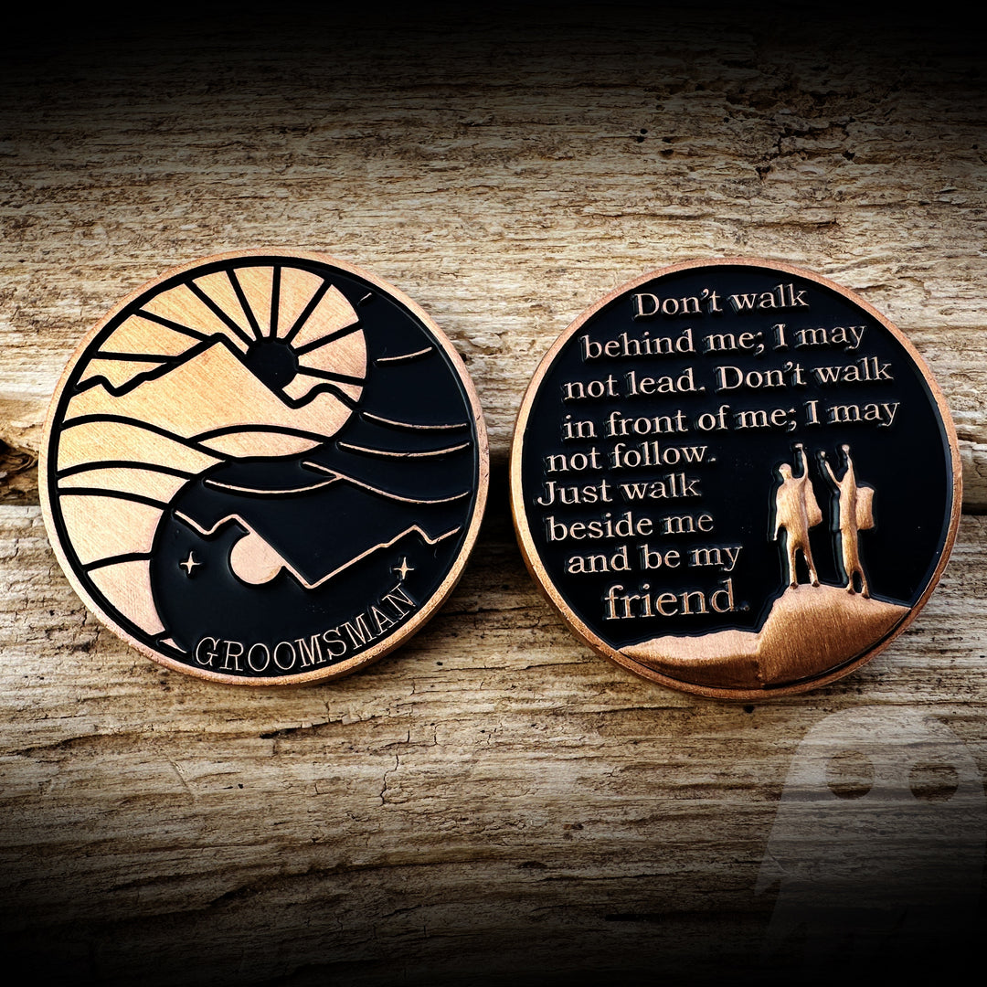 Groomsman Coin - Copper – GHOST PATCH
