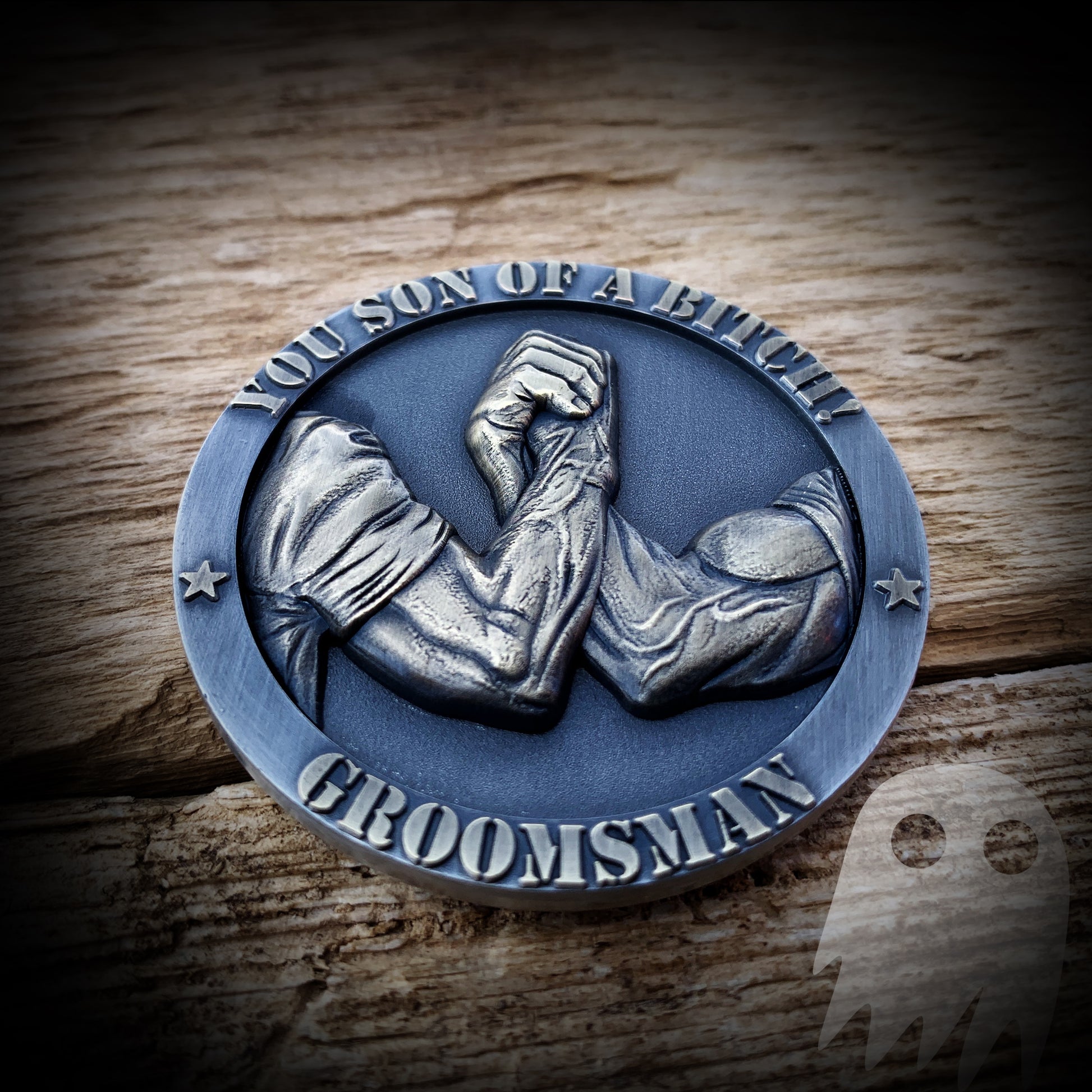 Groomsman Coin – GHOST PATCH