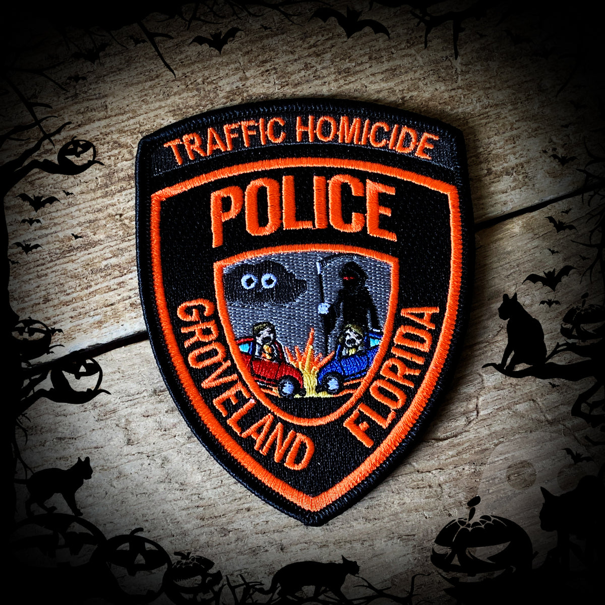 Groveland, FL PD Traffic Homicide Halloween - LIMITED AUTHENTIC – GHOST ...