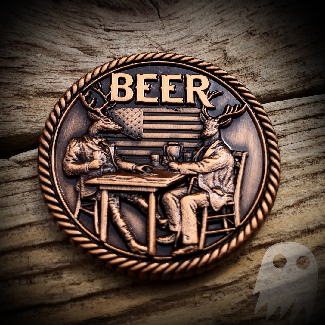 Hunter Drink Decision Coin – GHOST PATCH