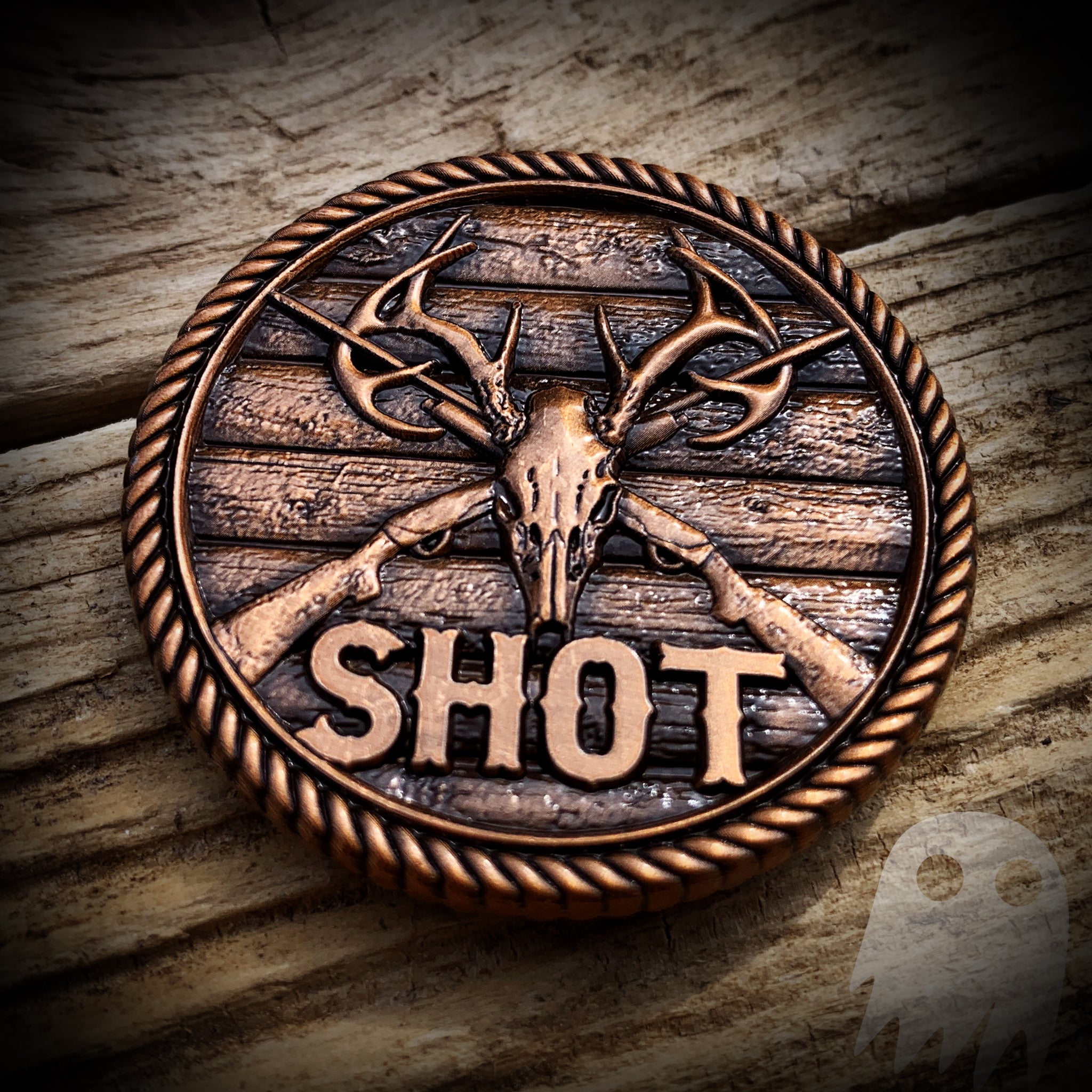 Hunter Drink Decision Coin – GHOST PATCH