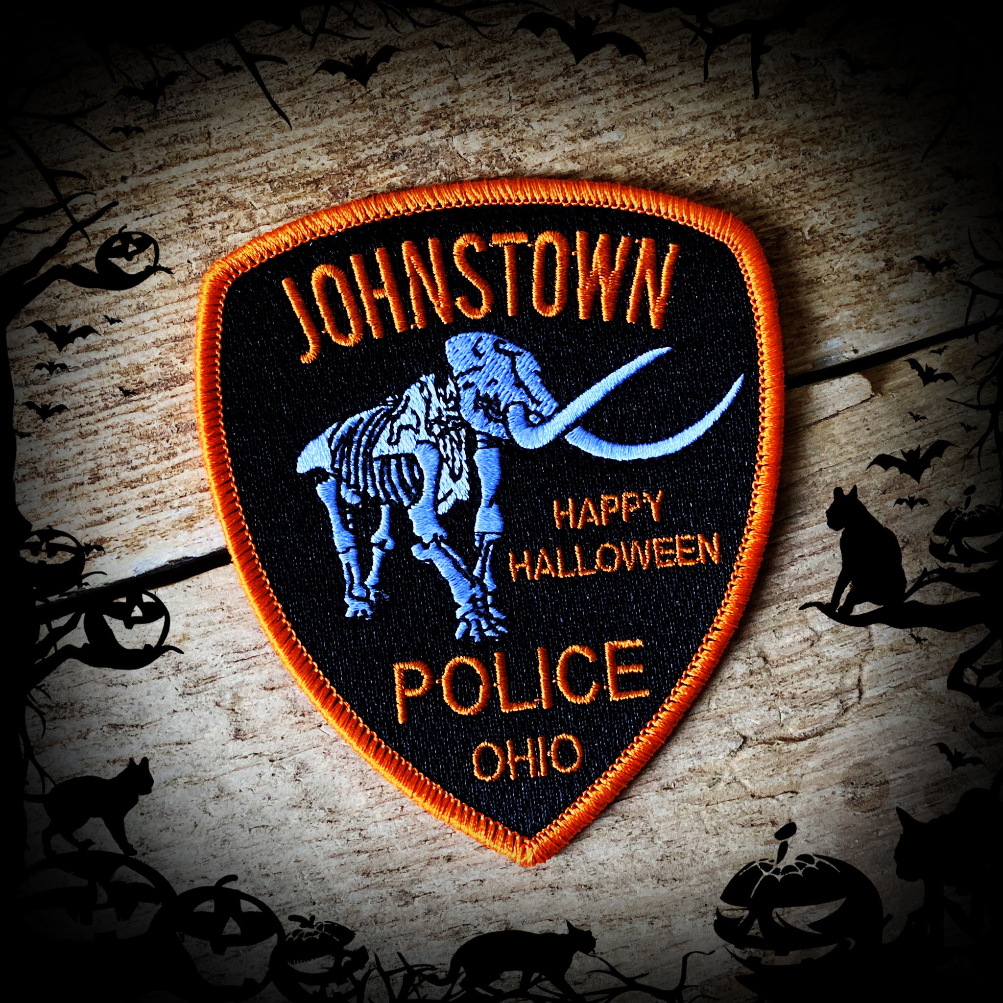 Johnstown, OH PD Halloween Patch - LIMITED AUTHENTIC – GHOST PATCH