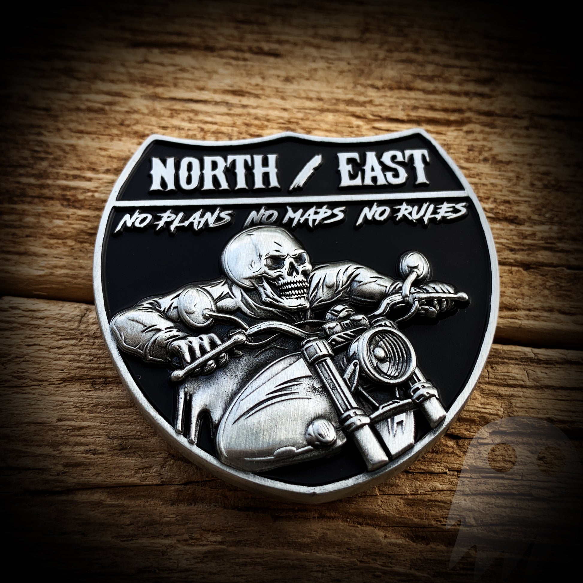 Motorcycle Ride Coin – GHOST PATCH