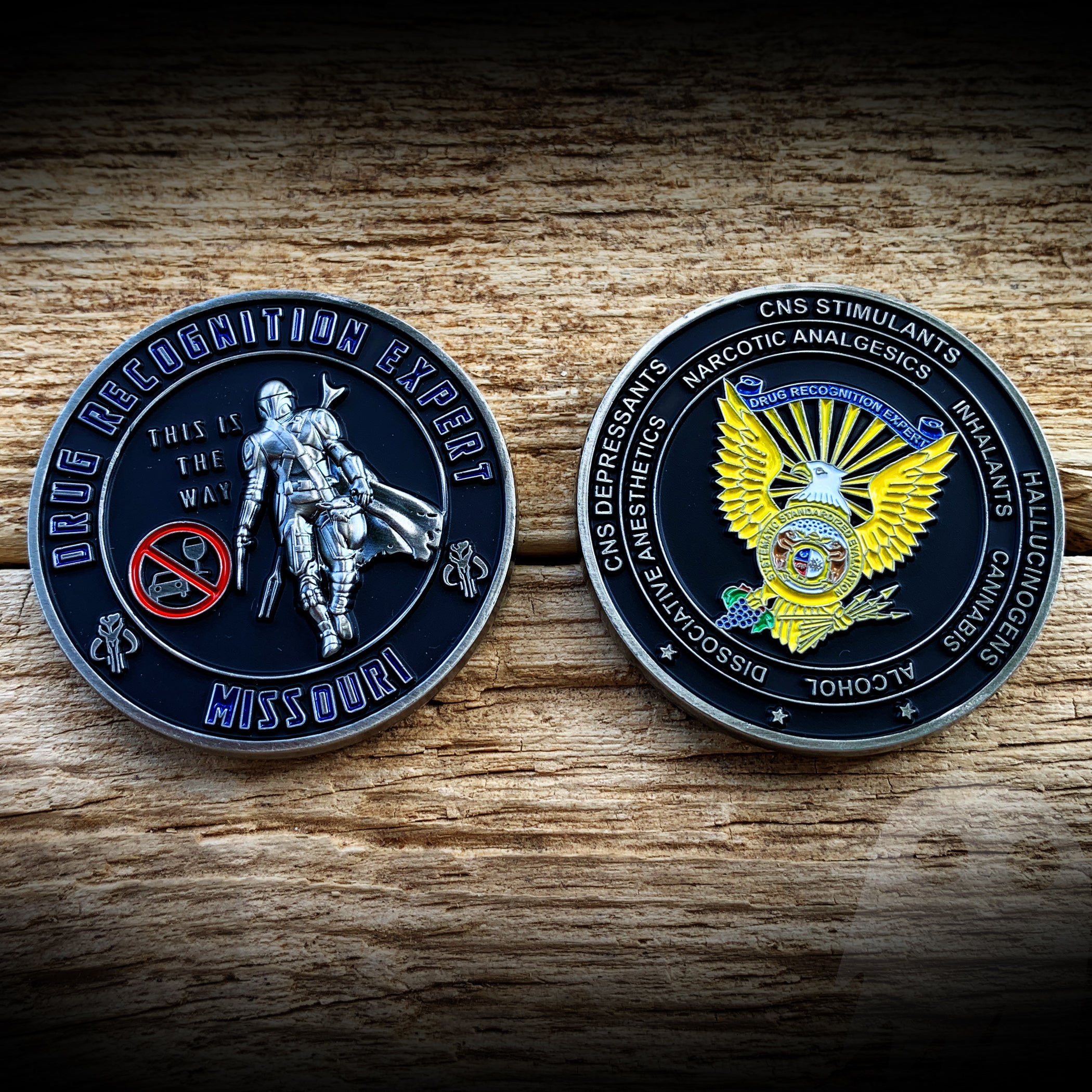 AUTHENTIC - Missouri DRE Mando Coin – GHOST PATCH