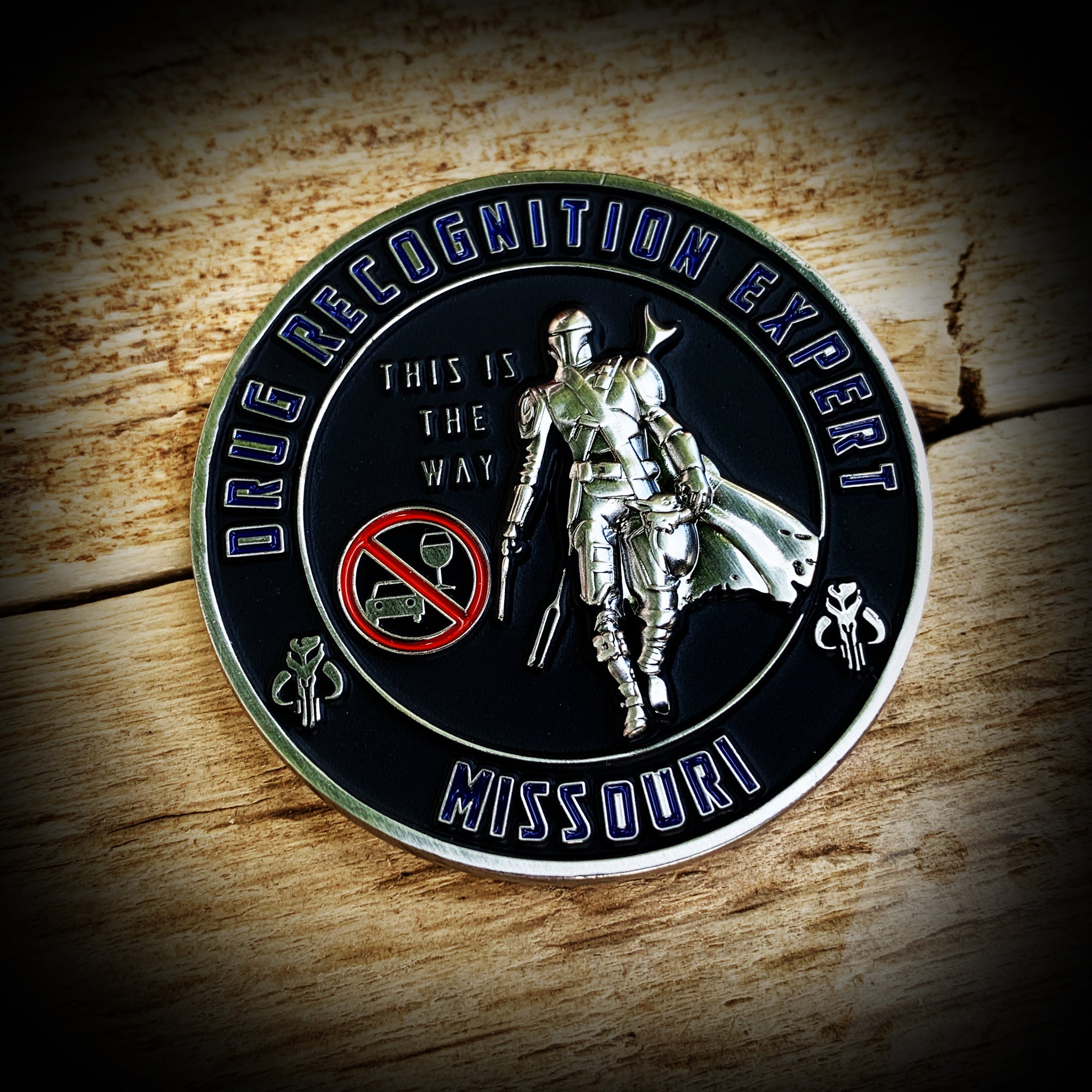 AUTHENTIC - Missouri DRE Mando Coin – GHOST PATCH