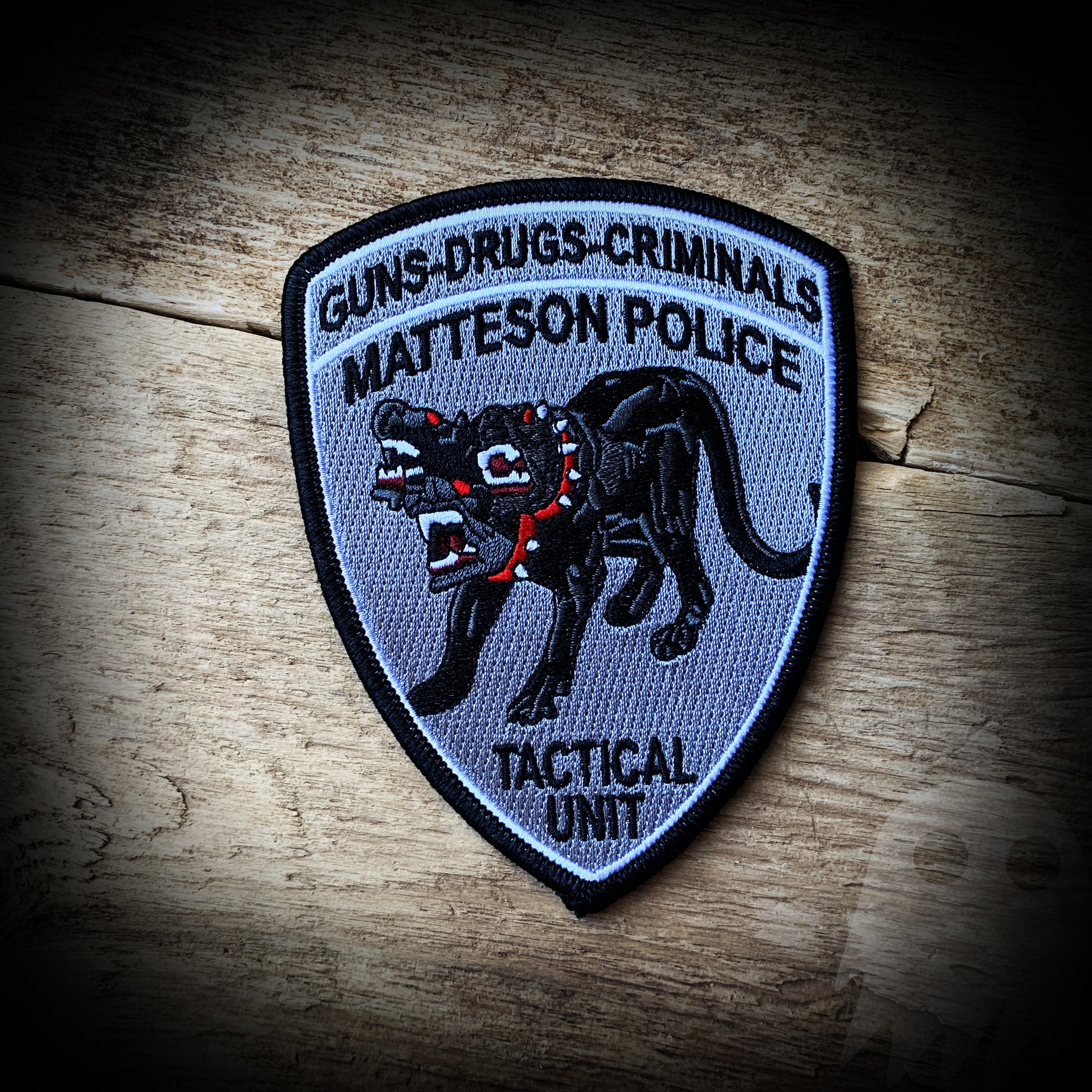 Matteson, IL PD Tractical Unit Patch - Authentic – GHOST PATCH