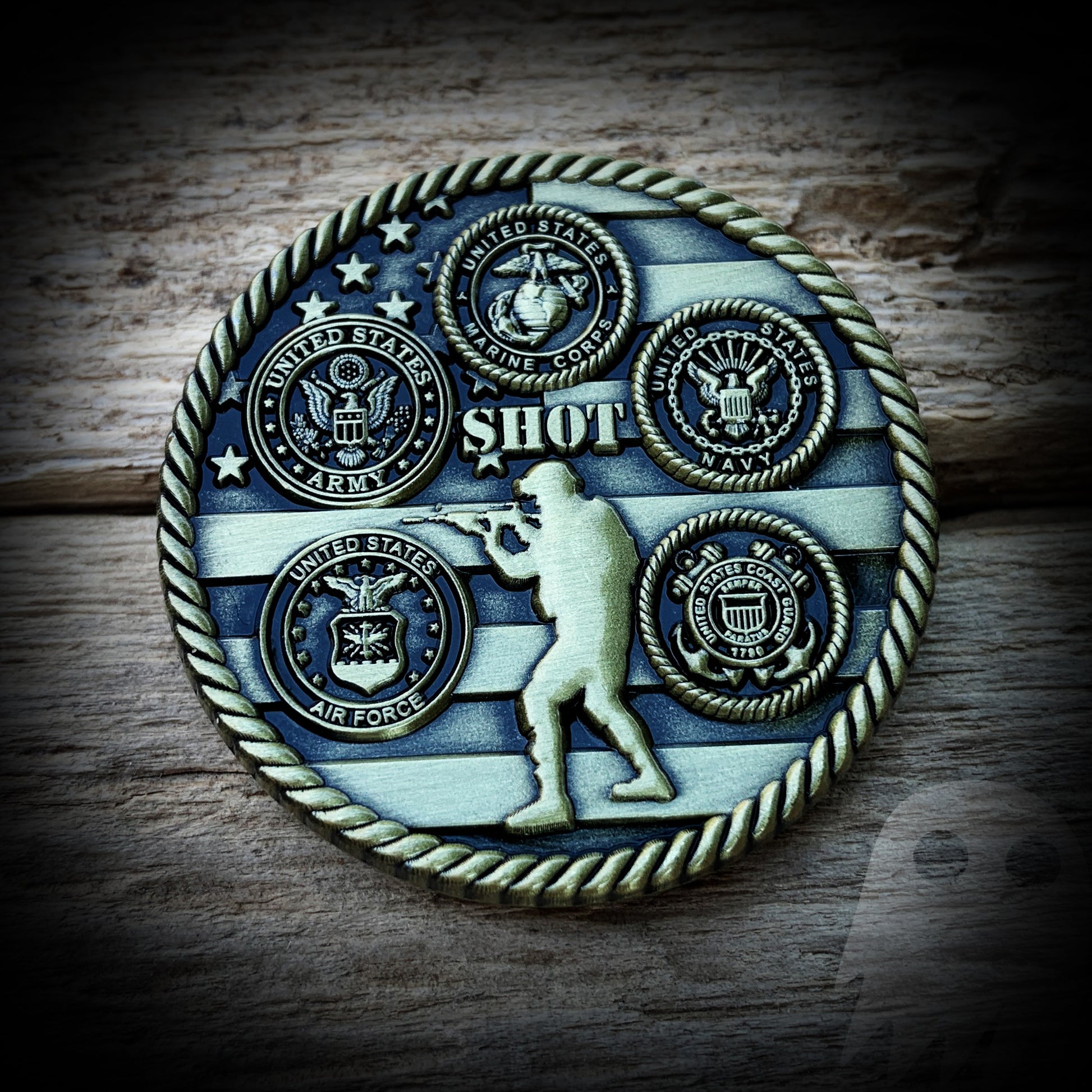 US Military Drink Decision Coin – GHOST PATCH