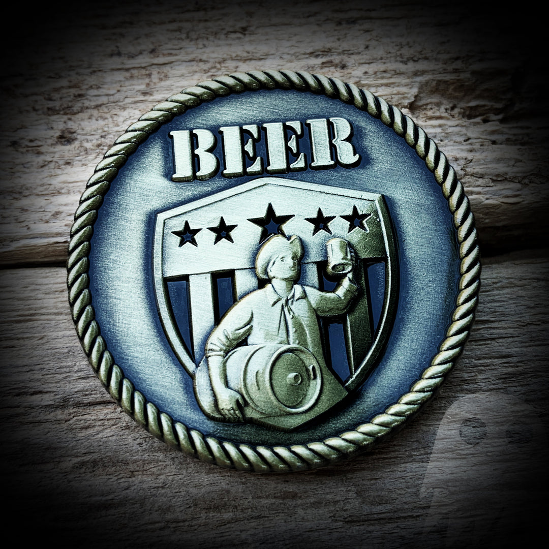 US Military Drink Decision Coin – GHOST PATCH