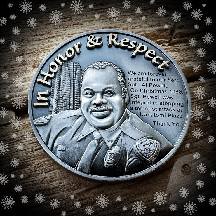 Security coin - Nakatomi Plaza Security - Sgt Al Powell Coin - Die Har – GHOST PATCH